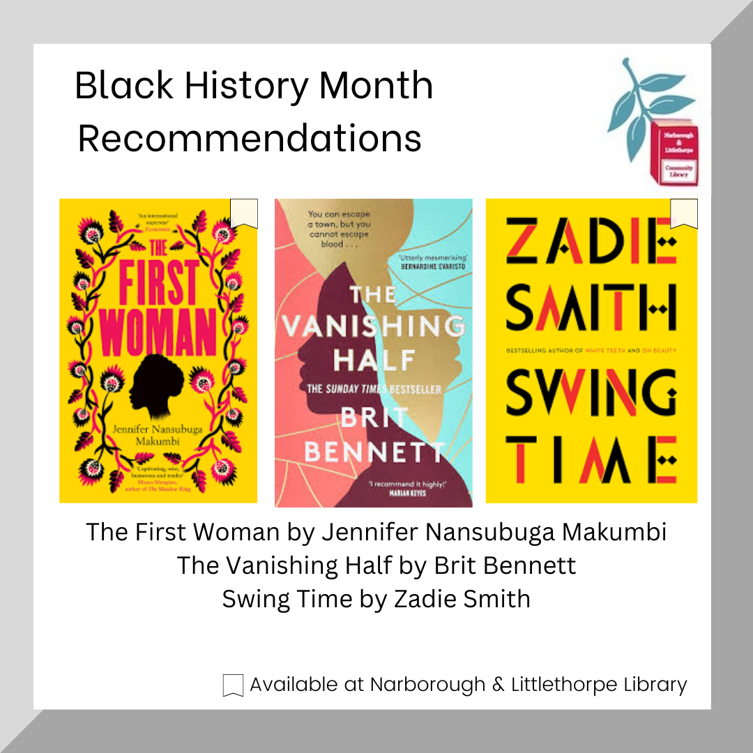 Black History Month: Book Recommendations – Narborough and Littlethorpe ...